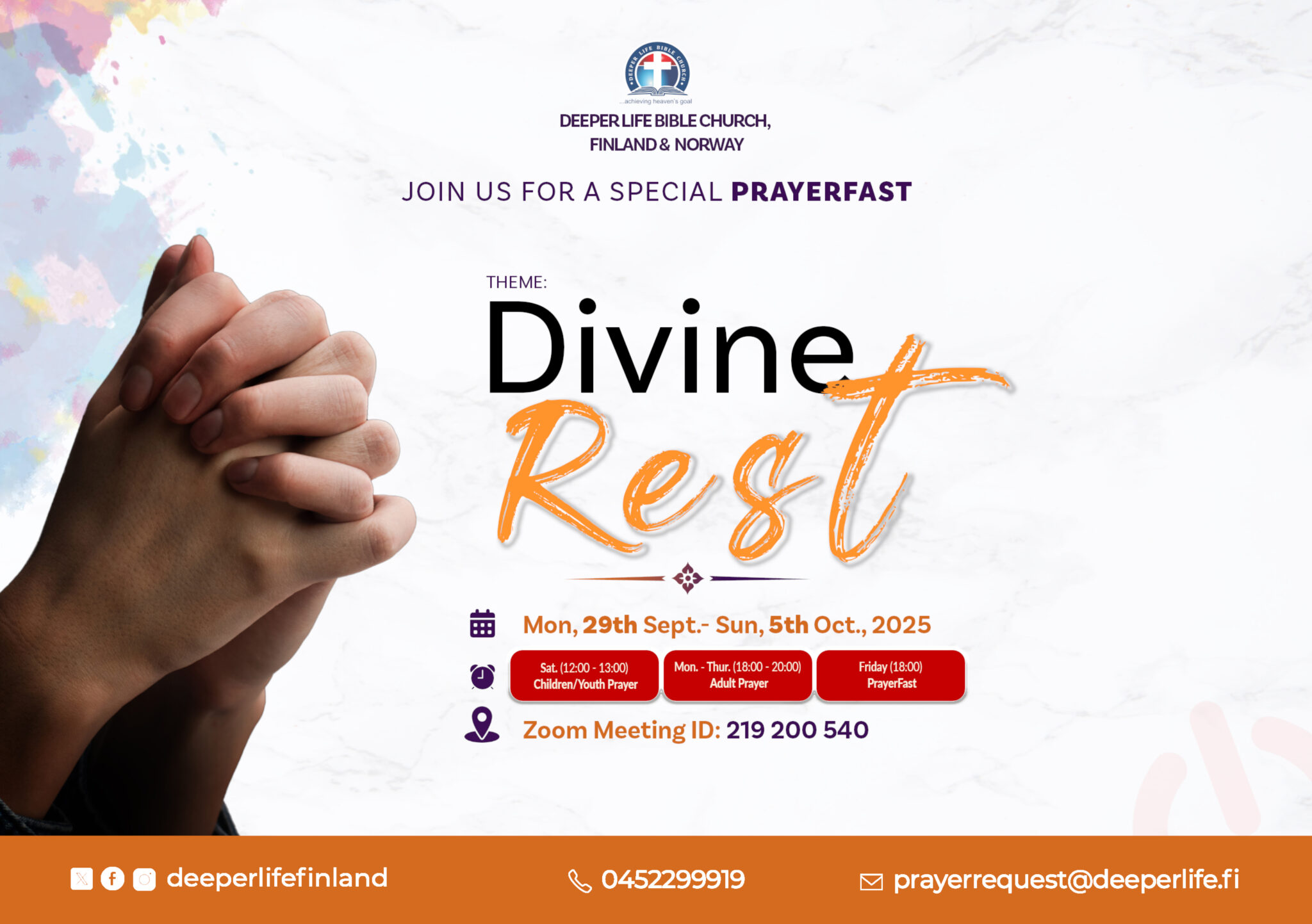 Divine Rest: 7 Days of Prayer & Fasting – Deeper Christian Life ...